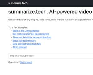 Summarize Tech - Reseña【2025】